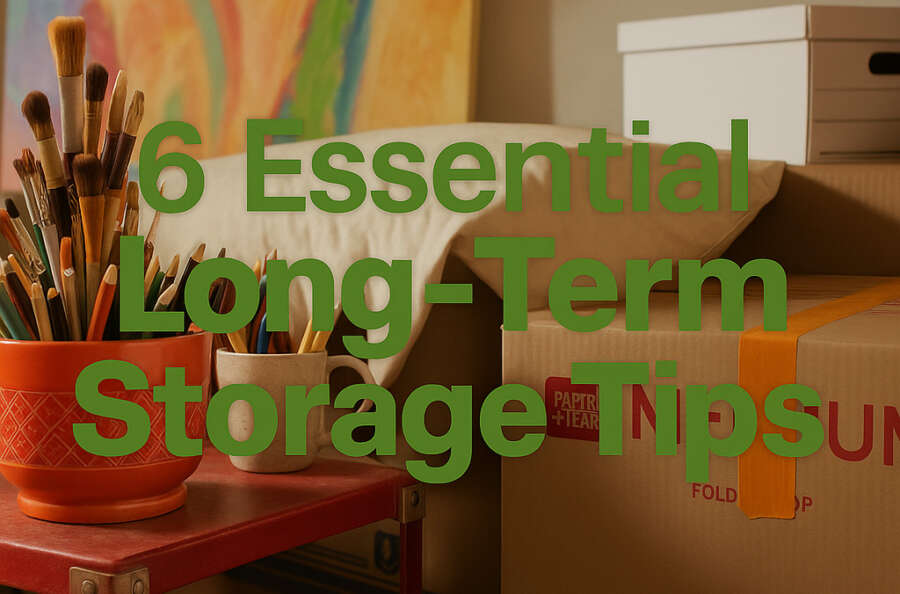 6 Essential Long-Term Storage Tips - Mockingbird Storage